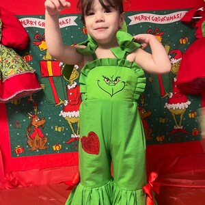 Grinch Christmas Dress - Etsy