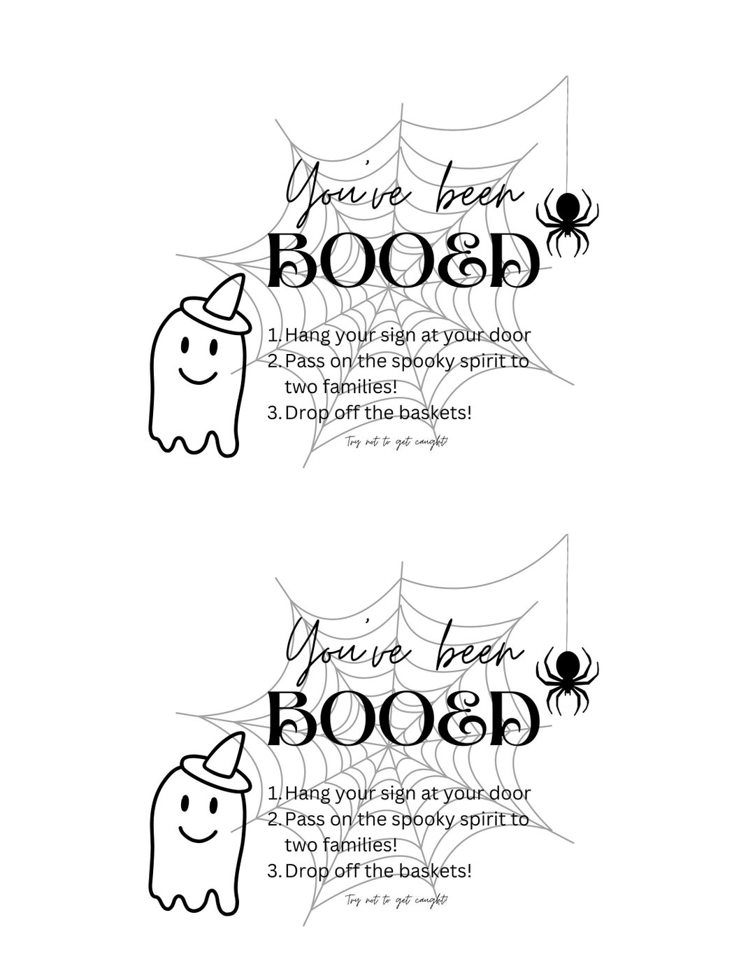 Boo Basket **DIGITAL DOWNLOAD** - Etsy
