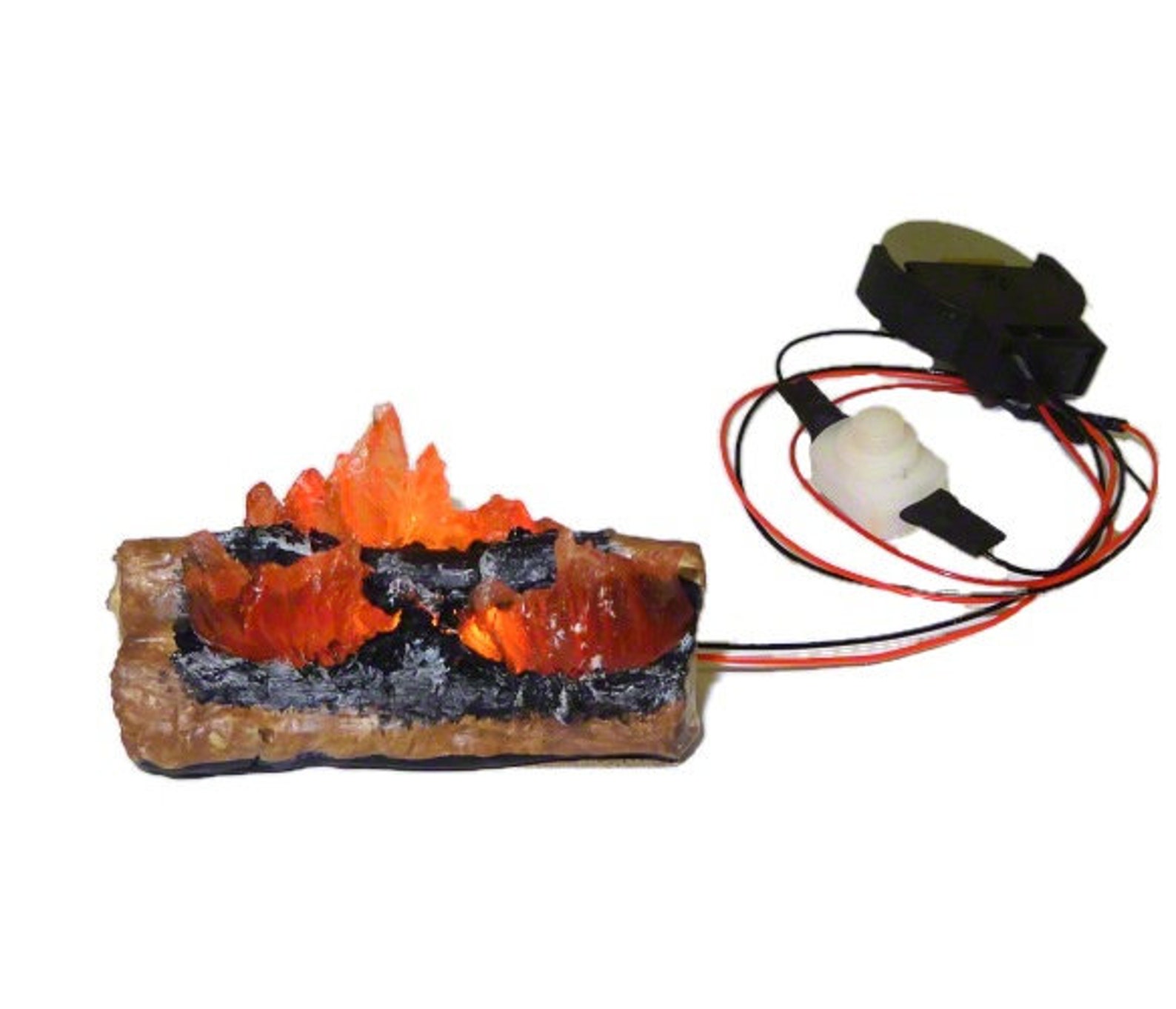 Miniature Battery Operated Flickering Fireplace or Camping - Etsy