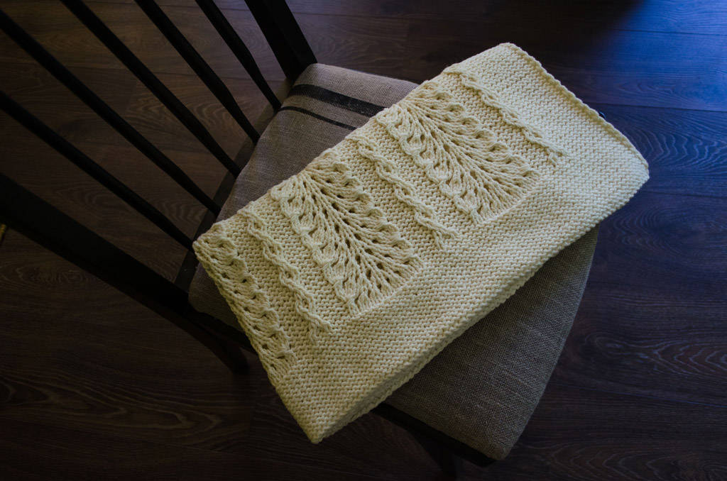 Light Pink Hand Knit Baby Blanket Cotton Wrap for Newborn - Etsy