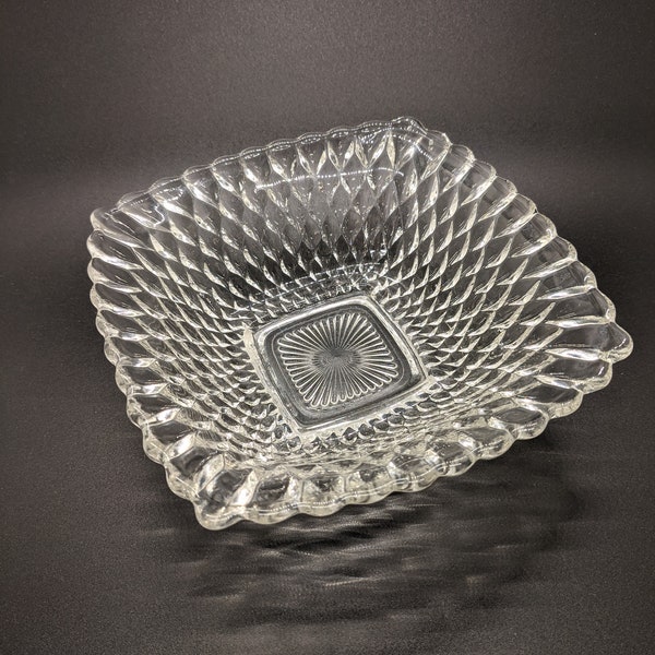 Square Glass Dish - Etsy