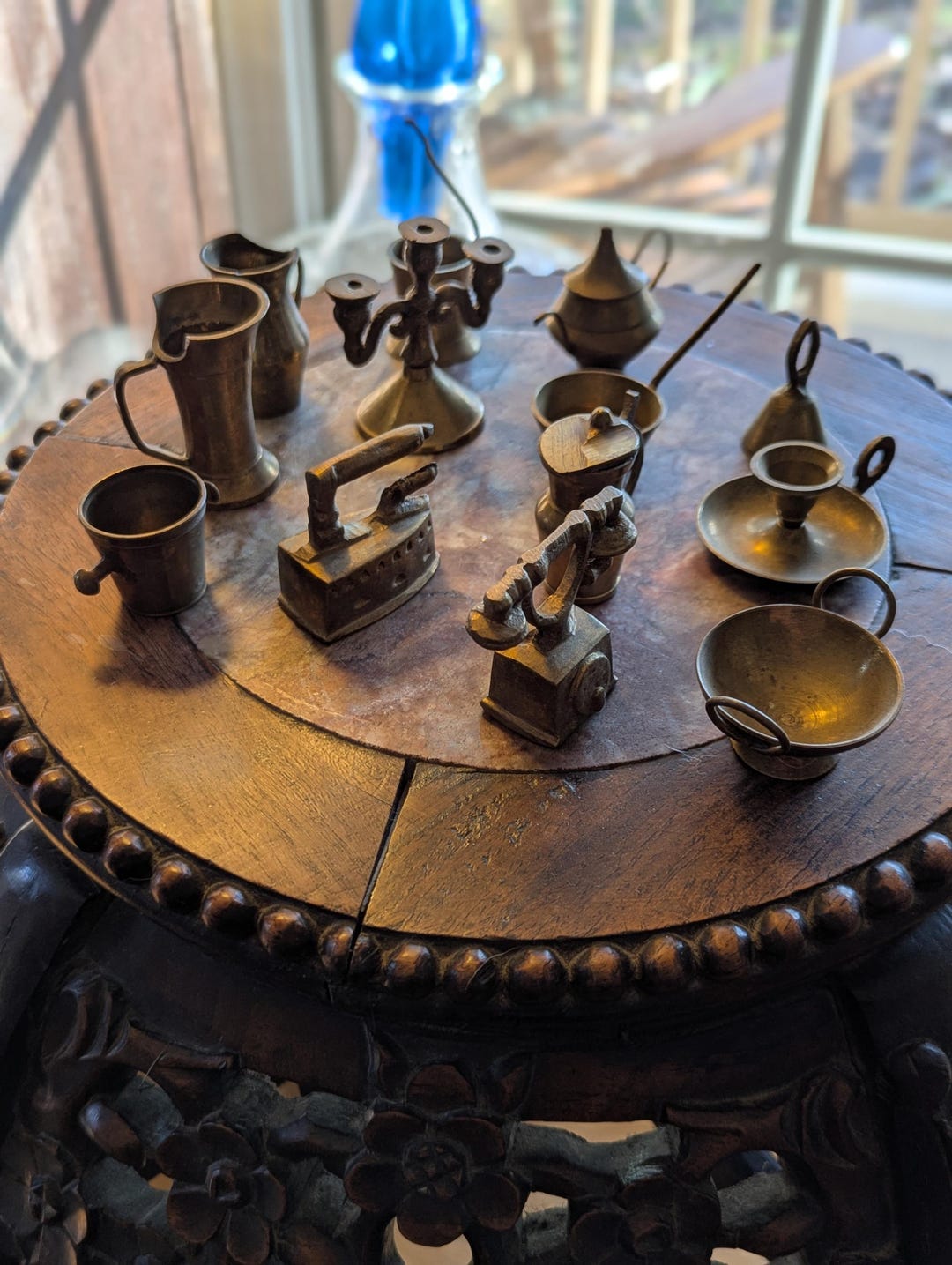 Set of 13 Vintage Brass Miniatures - Etsy