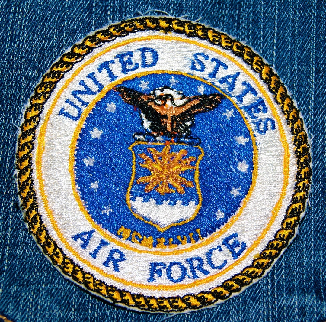 Patch.united States Air Force.for Denim.jean.jacket.backpack.great ...