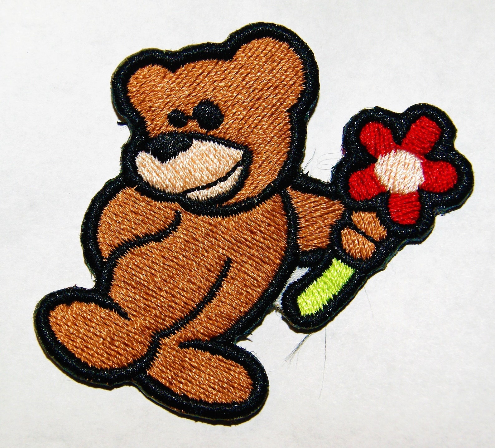 Patch.teddy Bear.love.for Denim.jean.jacket.fully Embroireded.great ...