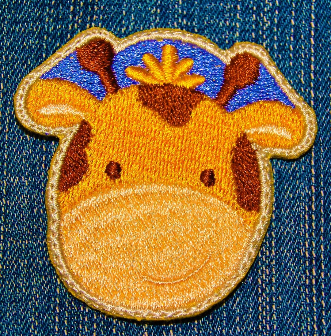 Patch.baby Giraffe.fully Embroidered.for - Etsy