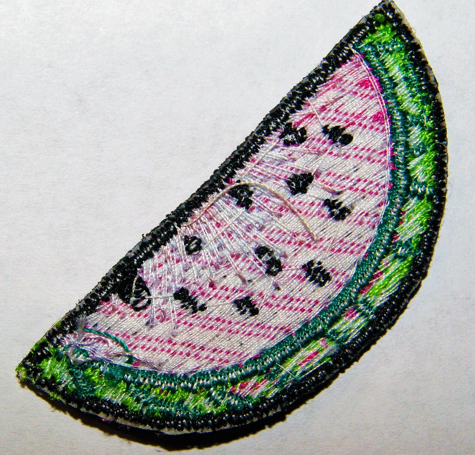 Patch.water Melon.fully Embroidered.vivid Colors.great Quality.vintage ...
