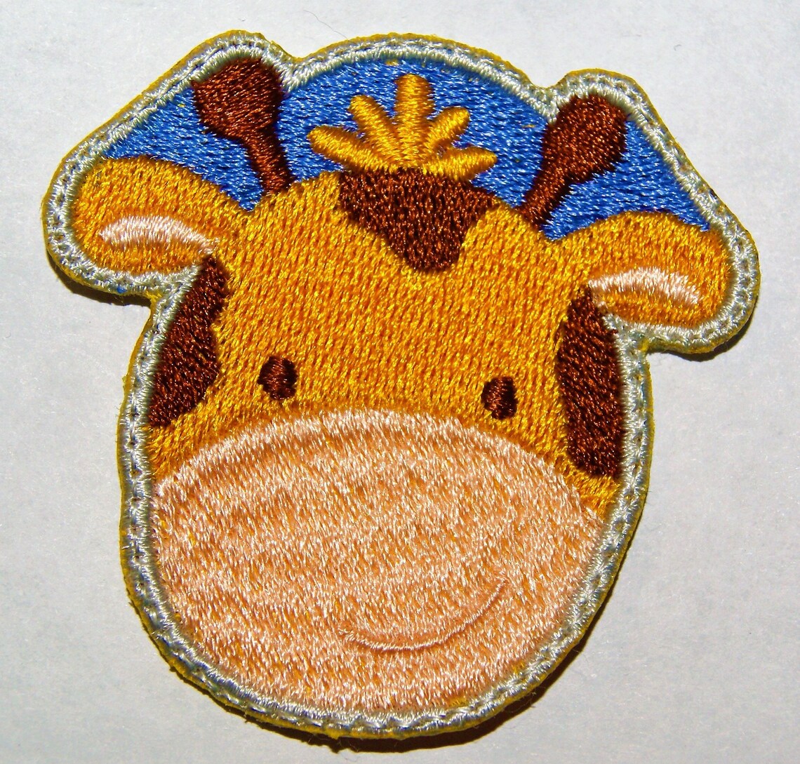 Patch.baby Giraffe.fully Embroidered.for - Etsy