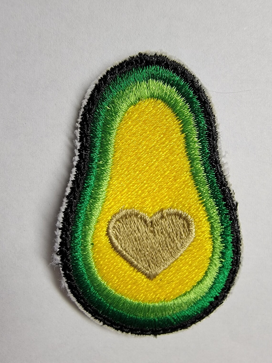 Patch.avocado.fully Embroidered.high Quality.retro.60s.vintage Style.fashion Designer.trending ...