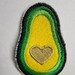 Patch.avocado.fully Embroidered.high Quality.retro.60s.vintage Style.fashion Designer.trending ...