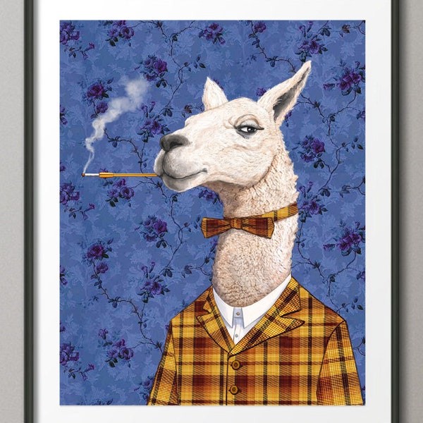 Funny Animal Art - Etsy