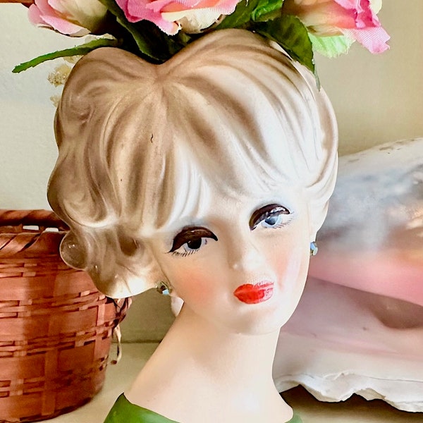Vintage Head Vases - Etsy