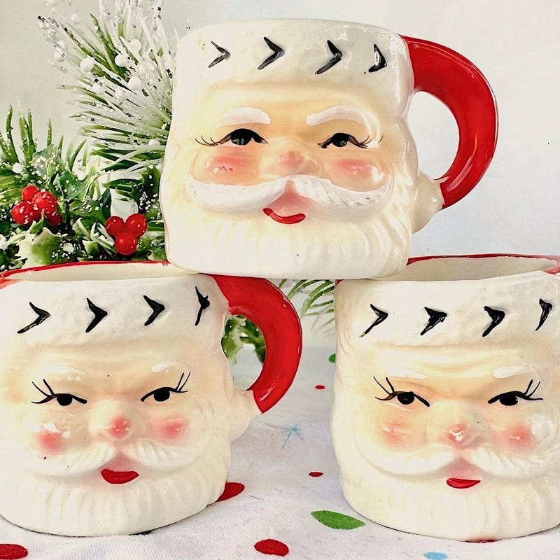 Miniature Santa - Etsy