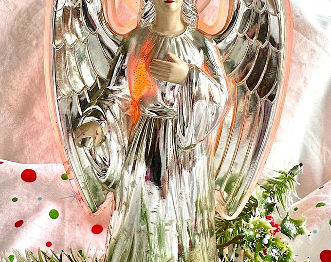 The "glo-rious" Angel Tree Topper From the Glolite Corporation Made in ...