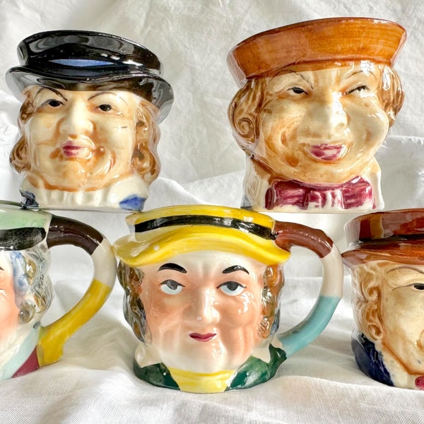 Miniature Toby Mugs - Etsy