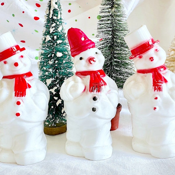 Plastic Snowman - Etsy