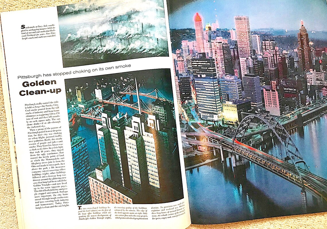1960s Special Double Issue of Life Magazine Featuring U.S. Cities - Etsy