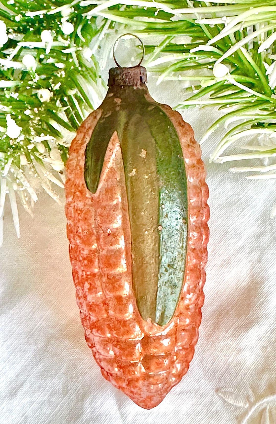 Old Glass Corn Cob Ornament Made in Germany - Etsy
