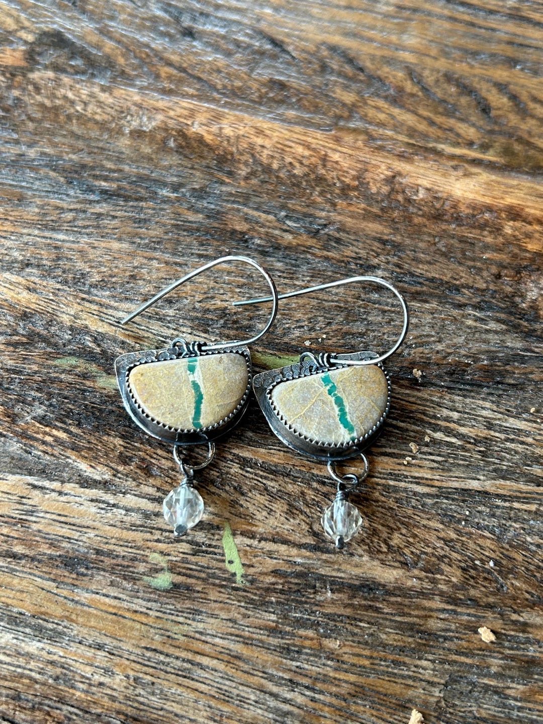 Royston Ribbon Turquoise and Fine/sterling Silver Earrings With ...