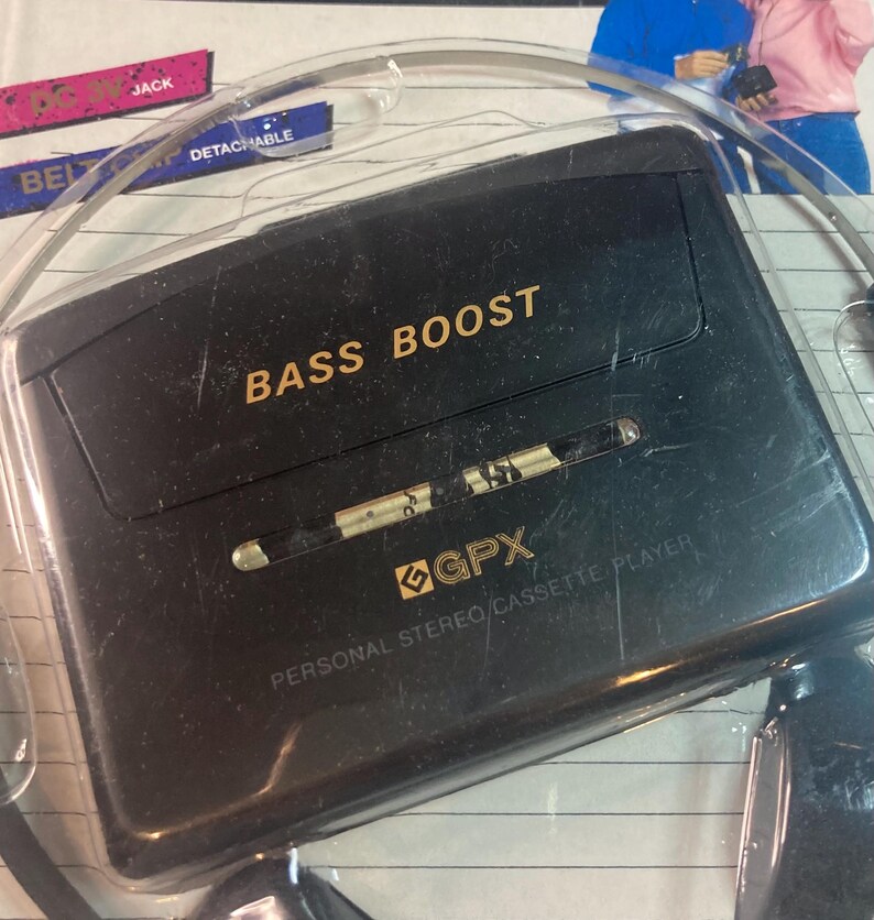 Bass Boost GPX Walkman / Cassette Player model C3026 - Etsy Australia