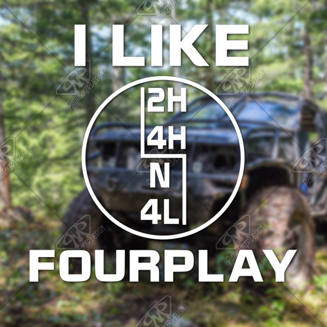 I Like Fourplay Vinyl Decal Bumper Sticker Perfect for Truck Window ...