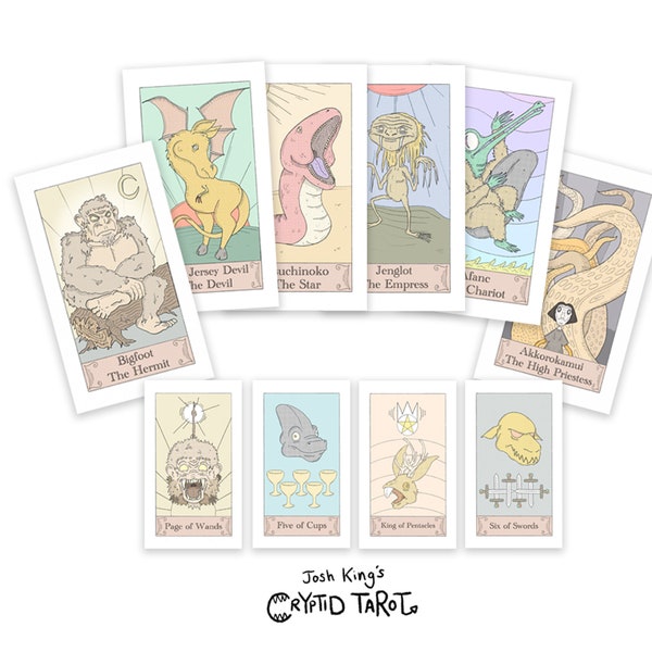 Cryptid Tarot - Etsy