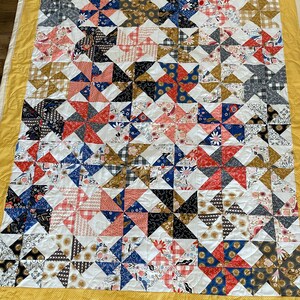 Multi-colored Patchwork Quilt - Etsy