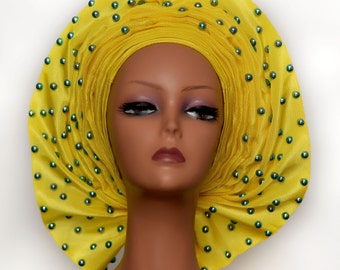 Zara Cap Autogele Already Sewn Zara Cap With Asooke Pre-tied Headwear ...