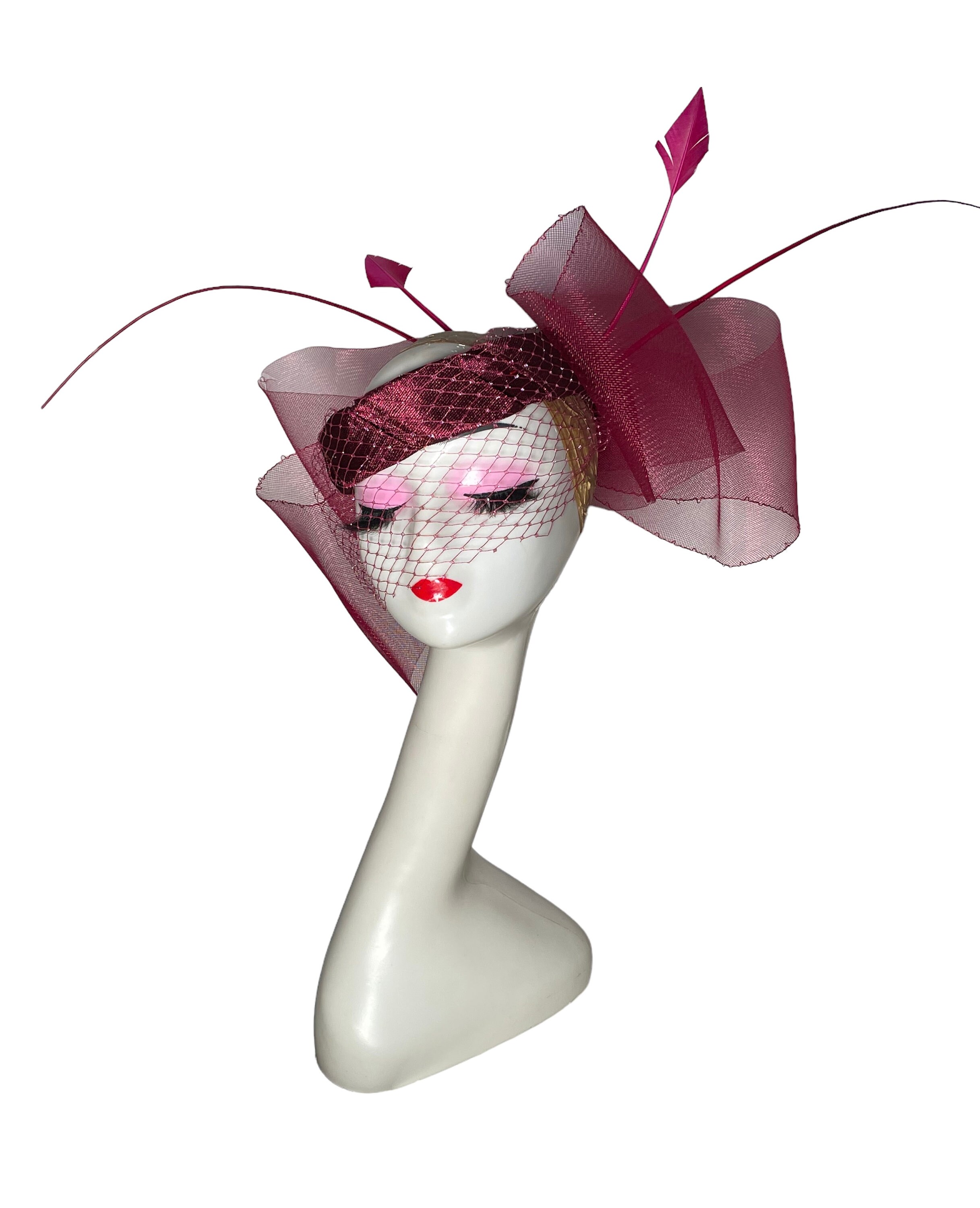 Birdcage Crown Made From Asooke/ Autogele / Fascinator / - Etsy