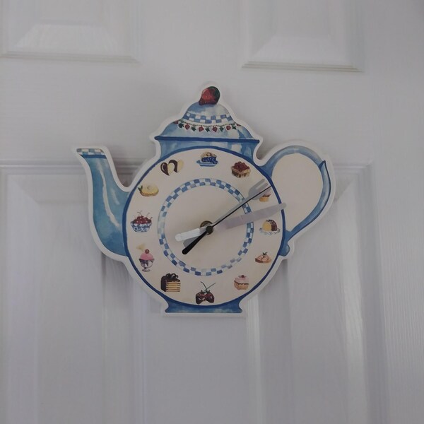 Teapot Clock - Etsy