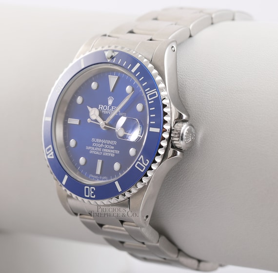 Sale > rolex 16610 blue > in stock