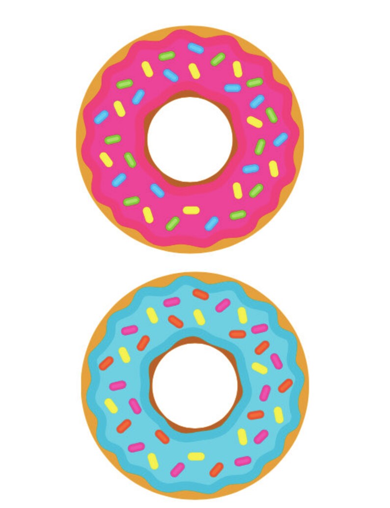 Printable Donut Banner | Party Banner | Happy Birthday | Instant ...