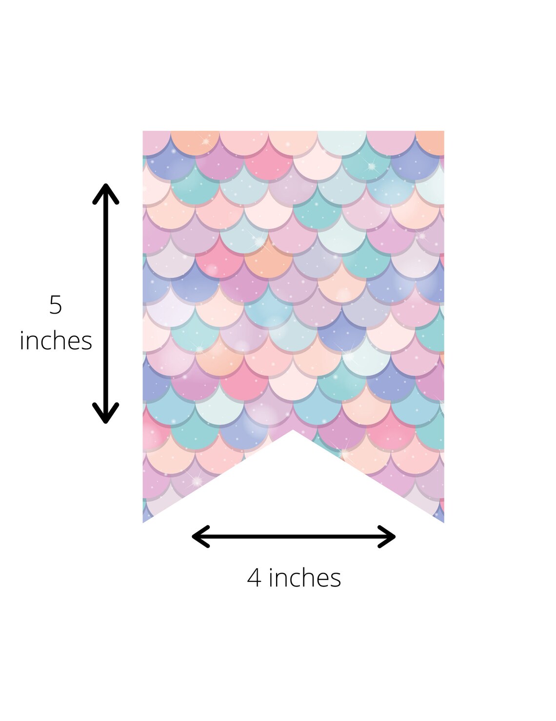 Colorful Mermaid Banner | Birthdays | Parties | Mermaid | Celebration ...