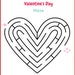 Printable Valentine's Day Themed Activities | ISPY | Maze | Word Find ...