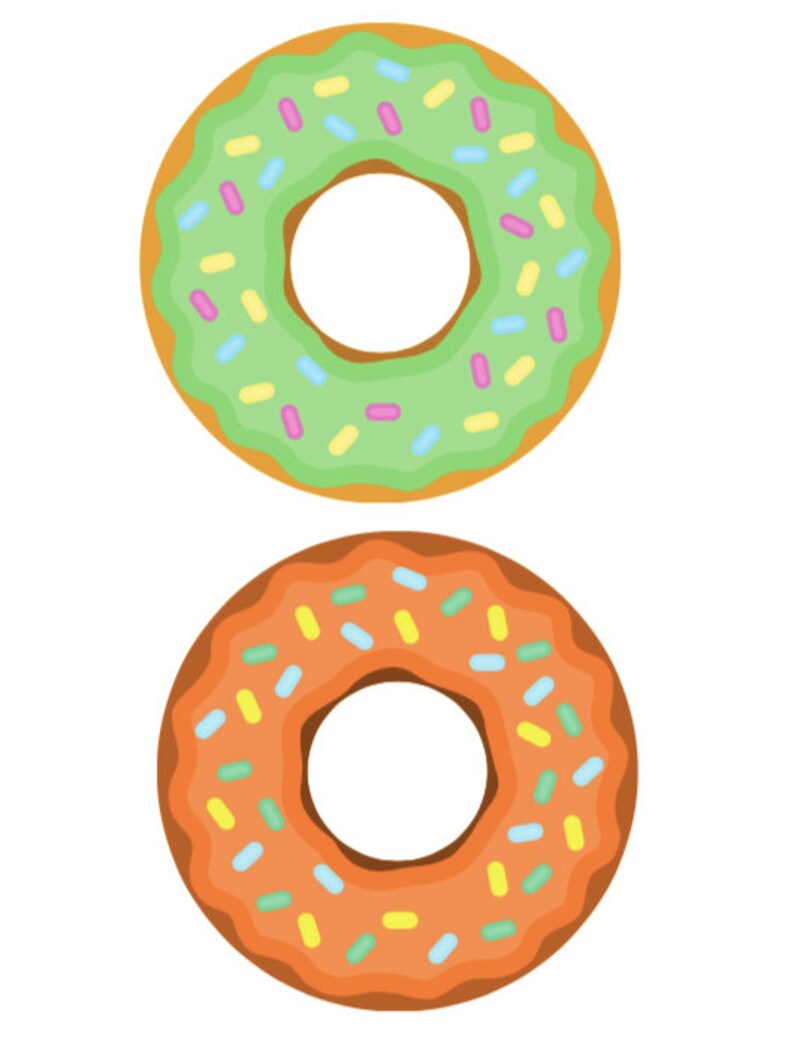 Printable Donut Banner | Party Banner | Happy Birthday | Instant ...