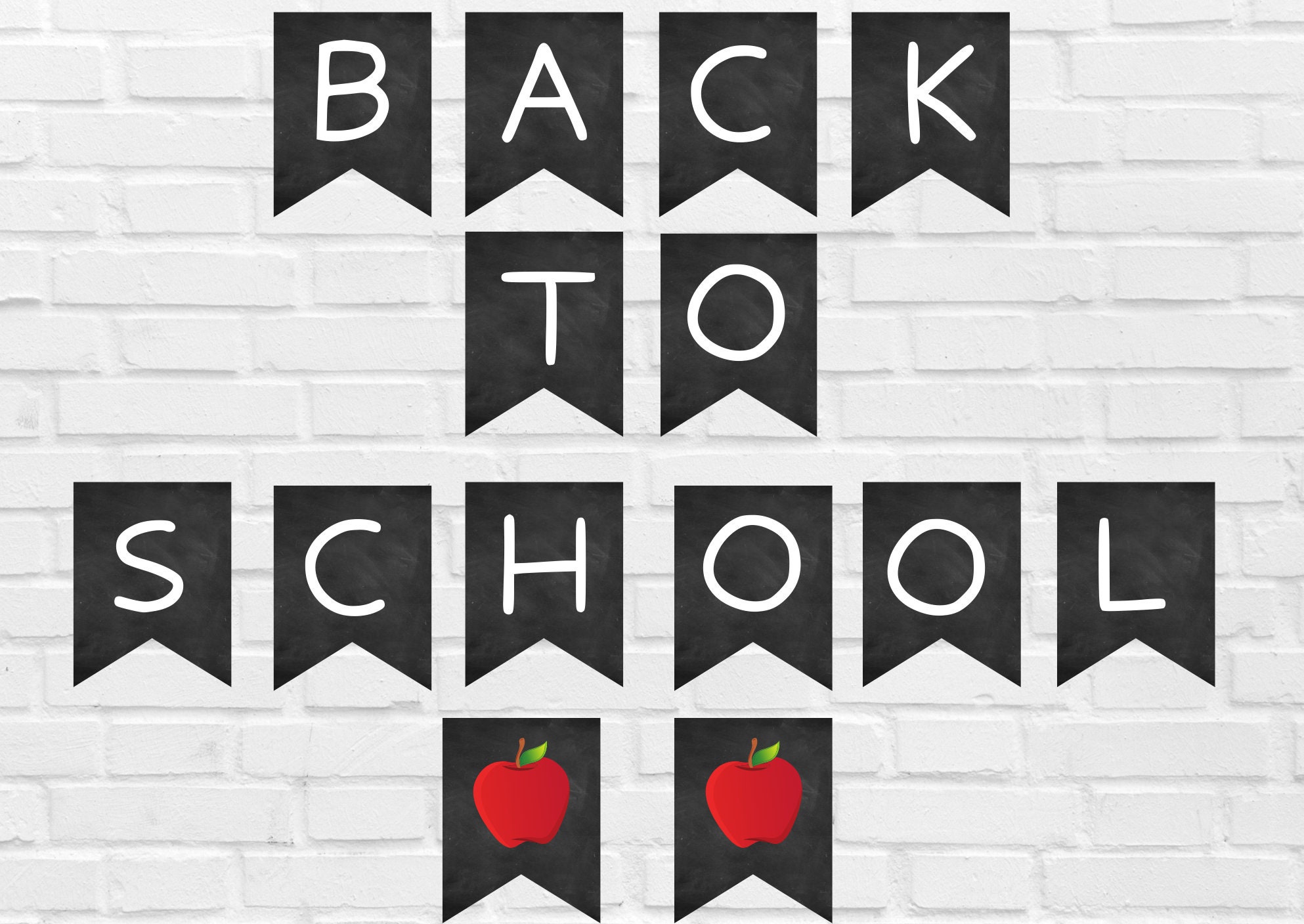 Printable Back to School Banner Classroom Banner Instant Download - Etsy