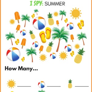 Printable Summer Activity Sheets | Word Find | Ispy | Maze | Scavenger ...