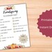 Printable Friendsgiving Scavenger Hunt | Friendsgiving Game ...