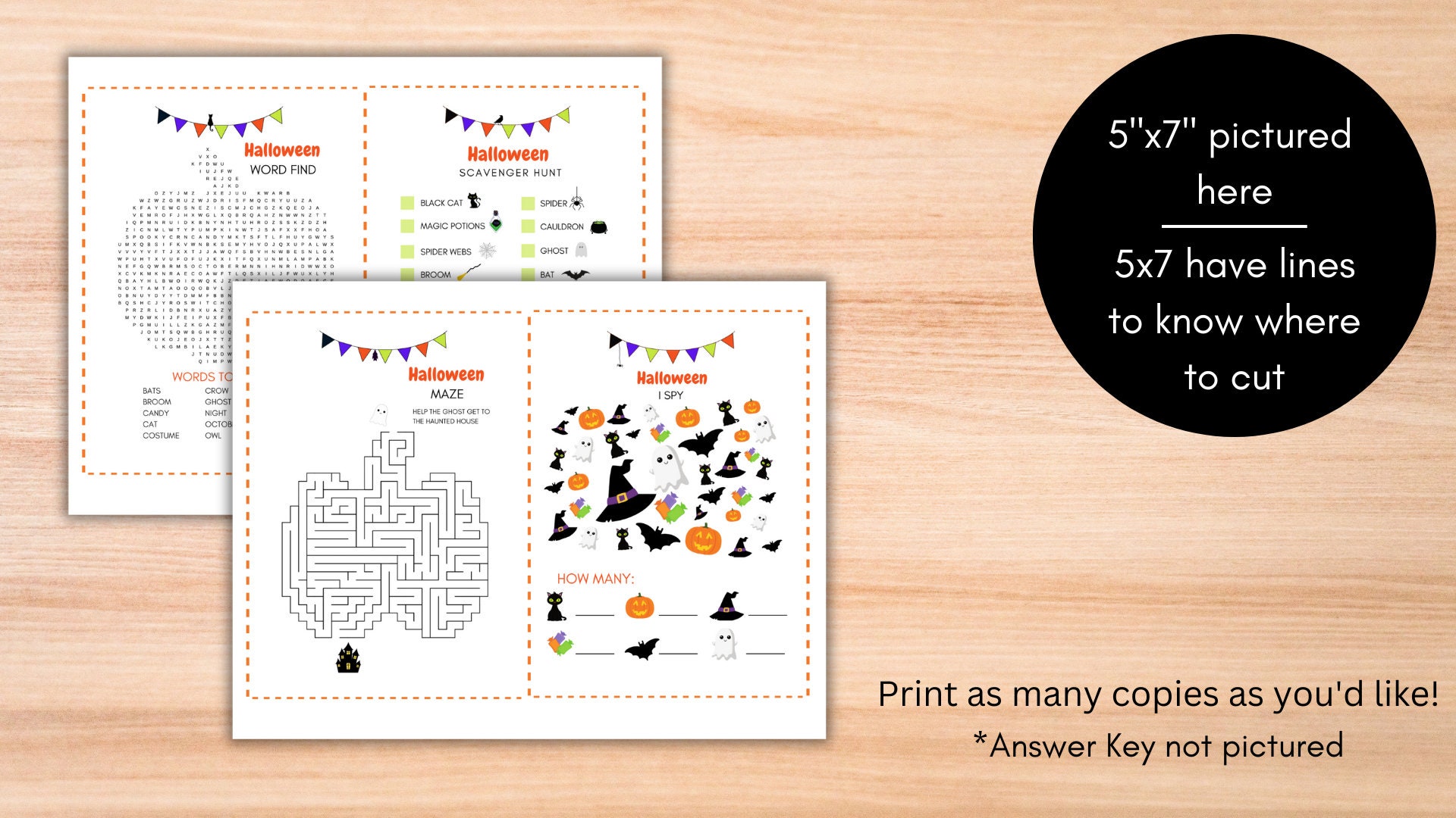 Printable Halloween Kid Activity Pages | Halloween Word Find ...