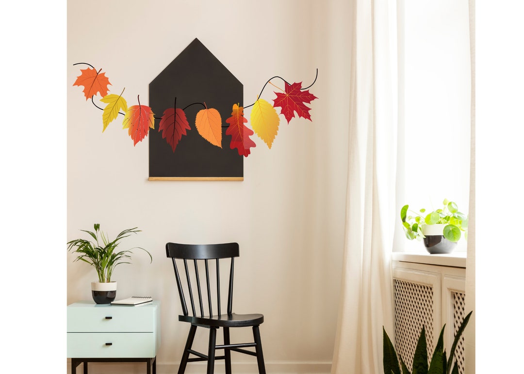 Printable Fall Leaves | Fall Decor | Banner | Home | Classroom ...
