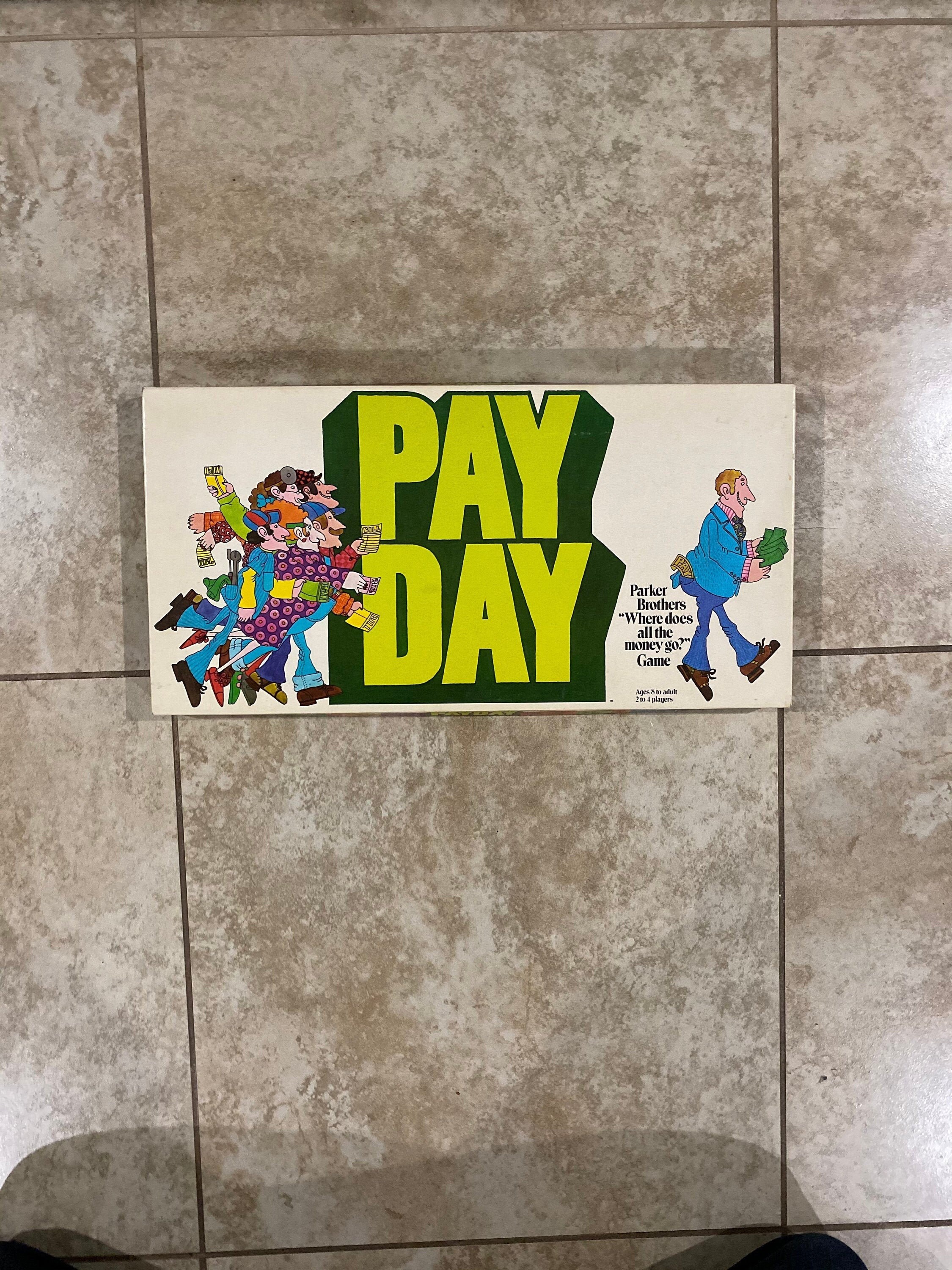 Payday Board Game Parker Brothers 1976 Etsy