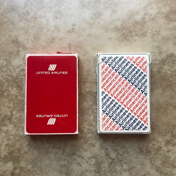 Airplane Playing Cards - Etsy