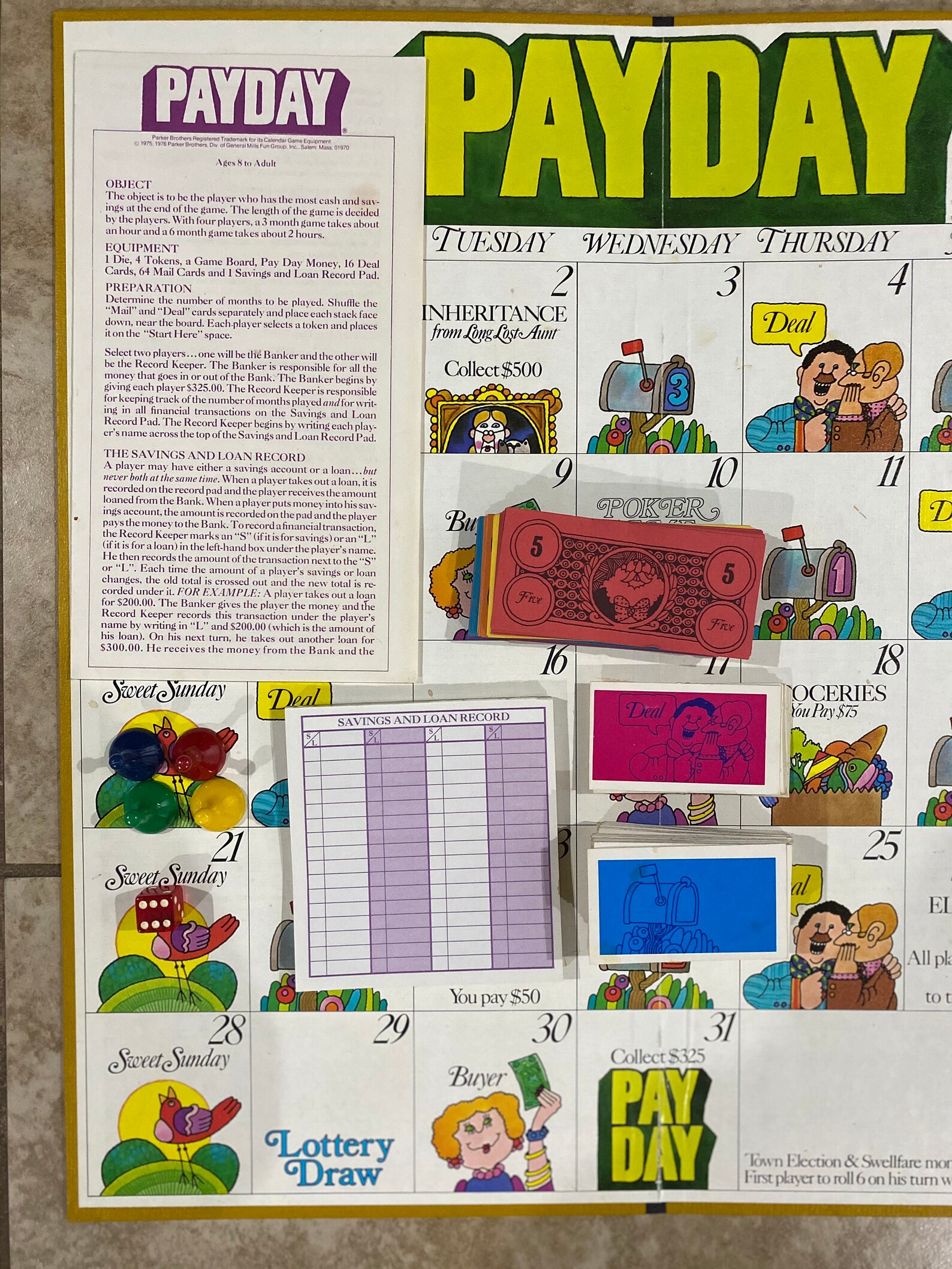 payday-board-game-parker-brothers-1976-etsy-uk