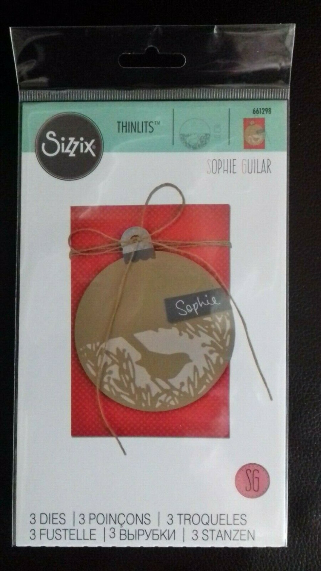 Sizzix Thinlits Die Cutter Festive Bird Christmas Bauble Fits Big Shot Cuttlebug - Etsy
