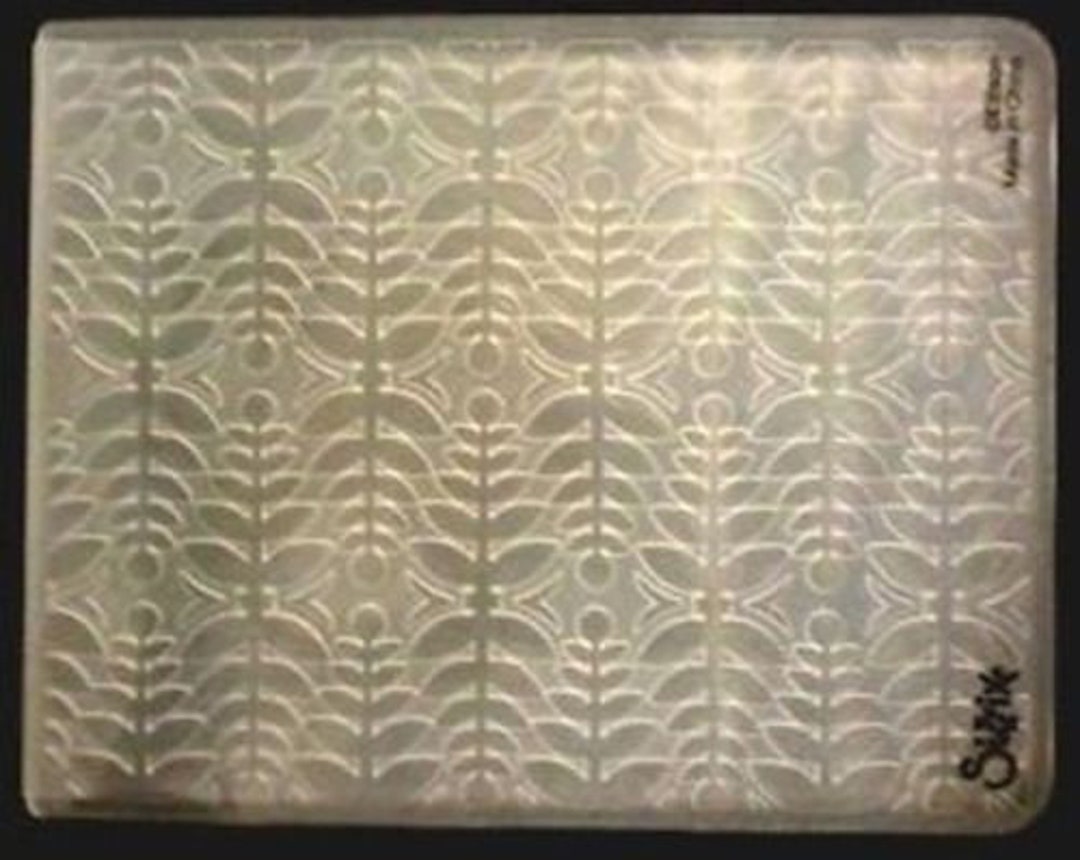 Sizzix Christmas Tree Trees Embossing Folder 4.5x5.75 Works in Most ...