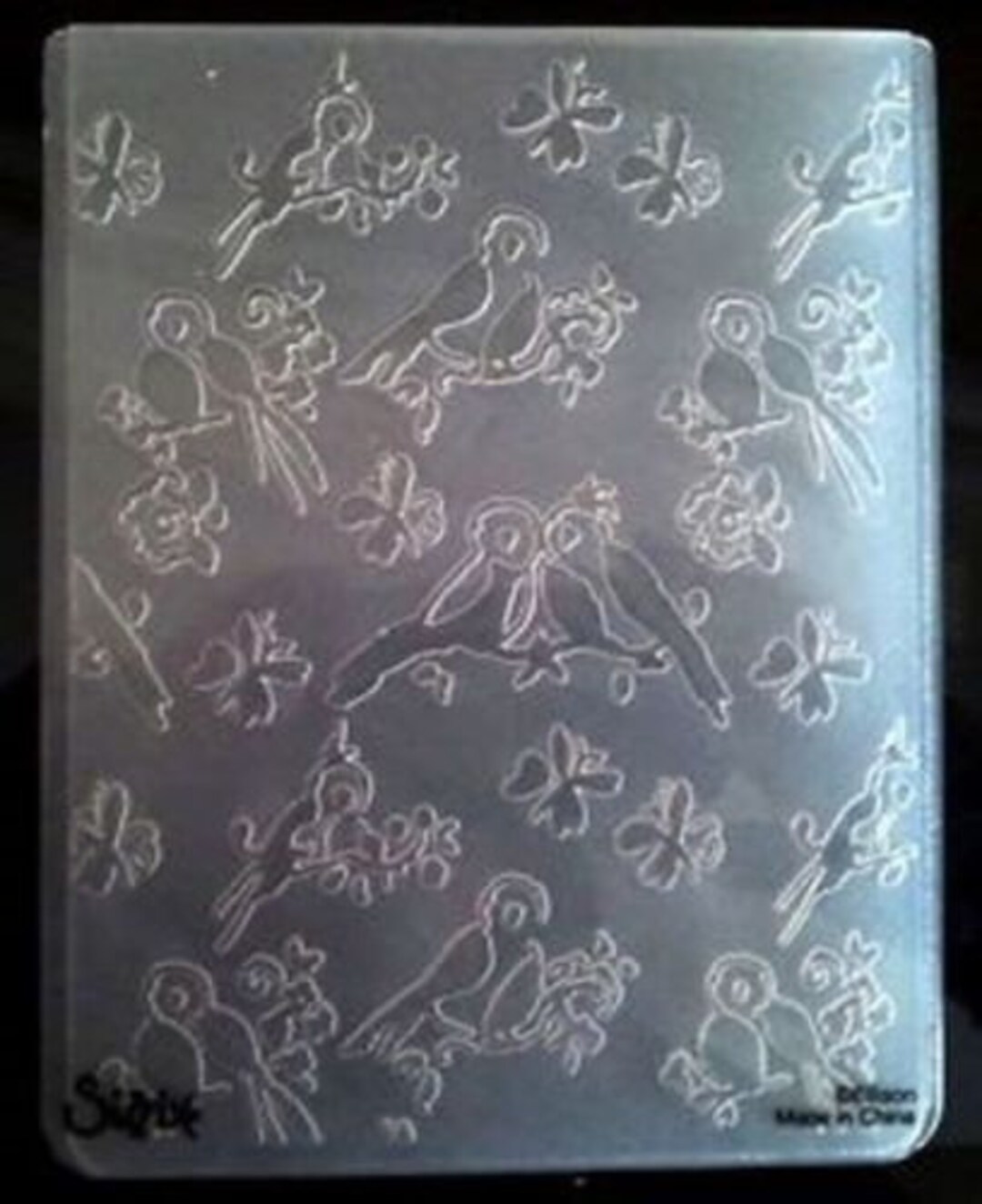 Sizzix Birds Butterflies Butterfly Bird Embossing Folder 4.5"x5.75 ...