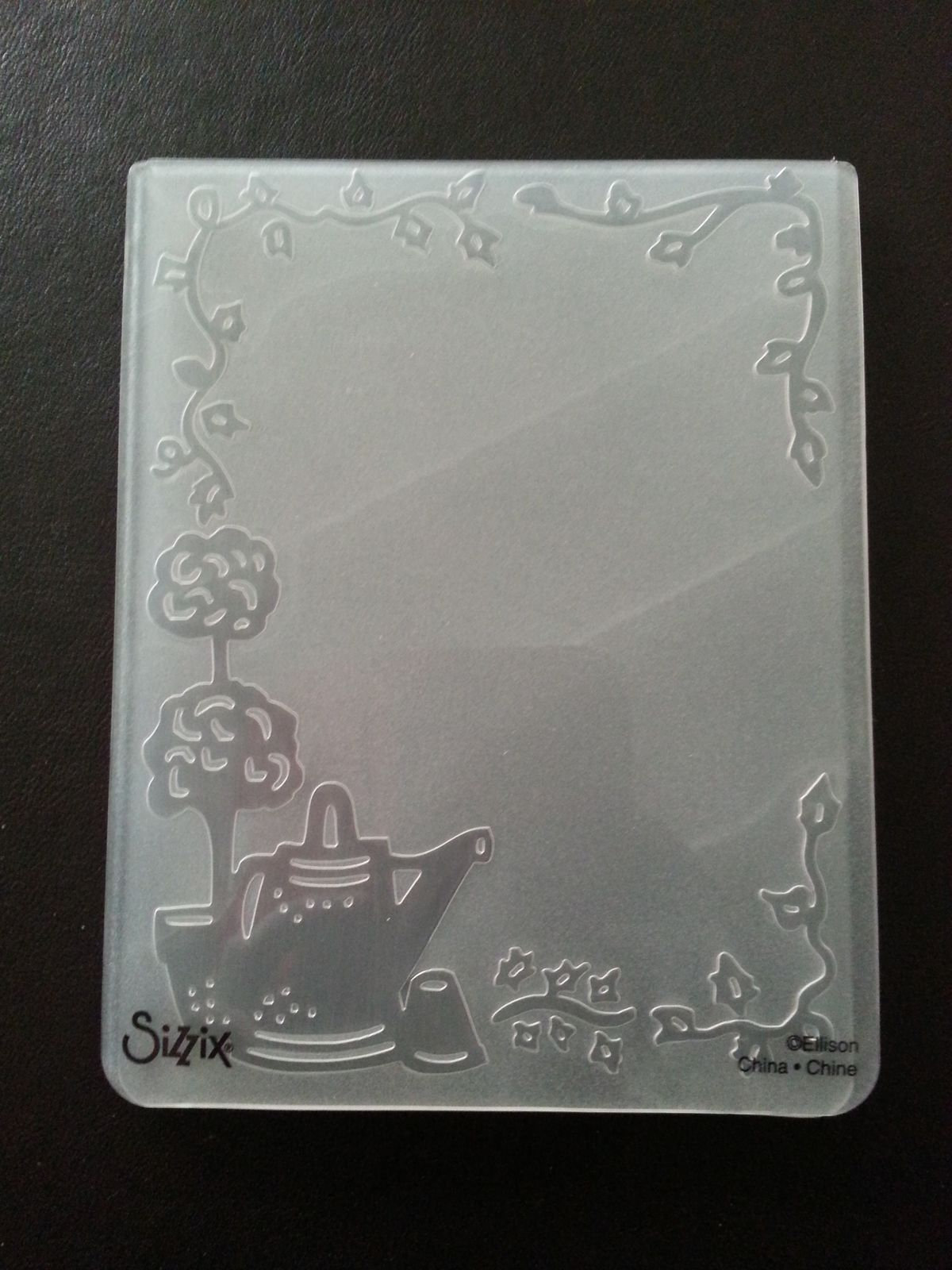 Sizzix Garden Frame Flowers Embossing Folder - Etsy