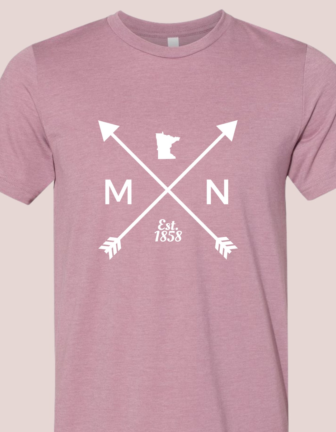 Minnesota Arrows Tee Shirt/t-shirt Design: State Pride SVG PNG PDF ...