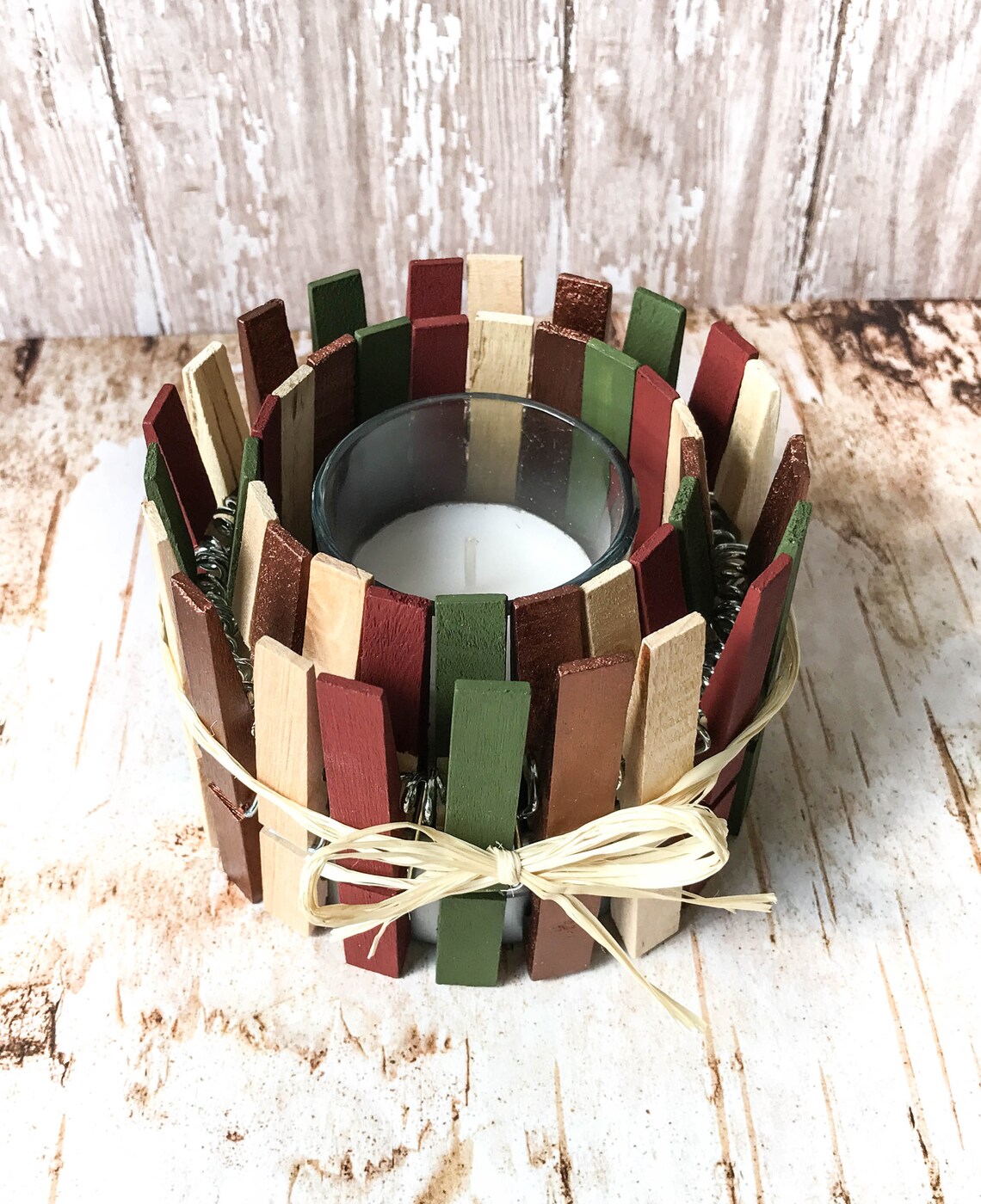Fall Candle Holder Fall Decor Autumn Decor Thanksgiving - Etsy