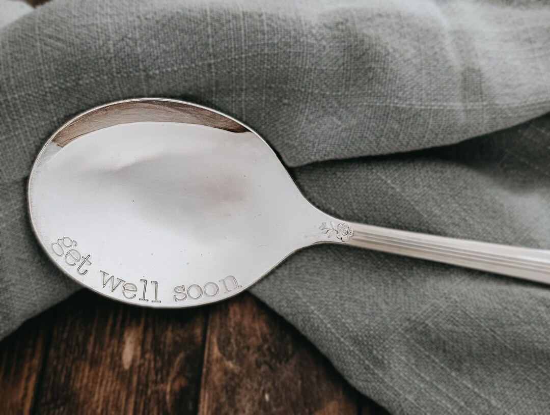Get Well Soon Soup Spoon Comforting Gift for Recovery - Etsy