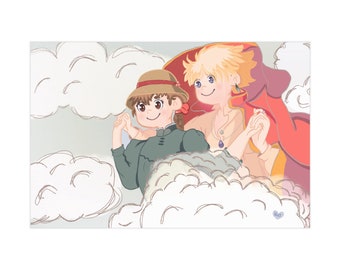 Blaze & Silver Sonic Hedgehog Howls Moving Castle Crossover - Etsy